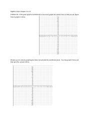Solve Algebra Quiz Problems And By Graphing Chapter Course Hero