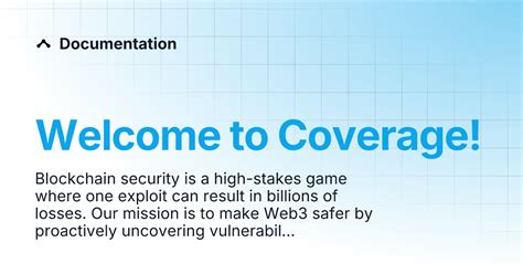 Welcome To Coverage Documentation
