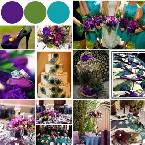 Peacock Colors For Reception Peacock Themed Wedding Centerpieces