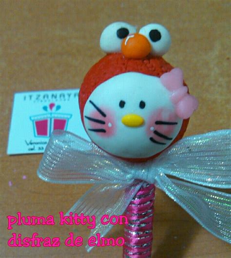 Kitty Con Disfraz De Elmo Elmo Disfraz De Elmo Hello Kitty
