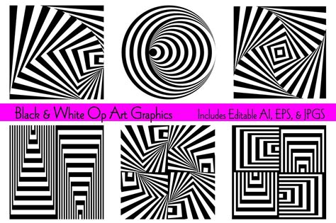 Graphic Art Design Black And White