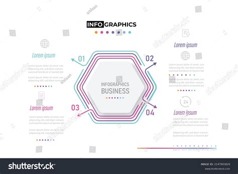 Business Design Arrow Template Timeline Business Stock Vector Royalty Free 2147993829