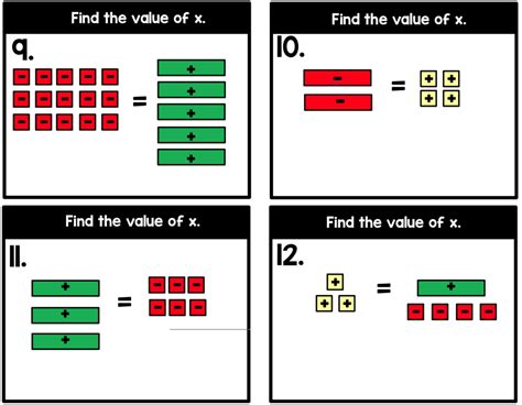 Unit 6 3 Solving Equations Using Tiles Mr MartÍnezs Math Virtual Classroom Jh
