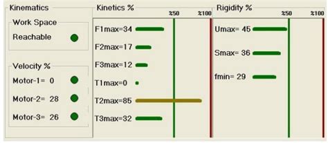 Evaluation Chart For Evaluating Kinematic Kinetic And