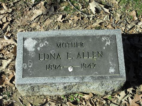 Edna Etta Wilson Allen 1894 1947 Find A Grave Memorial