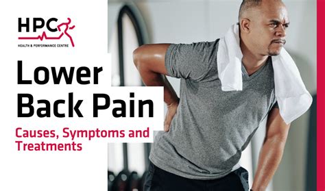 Low Back Pain Causes And Treatment Hpc Guelph