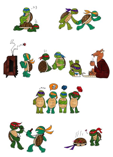 Tmnt Chibis By Trout1992 On Deviantart