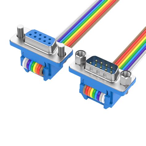 Ciyison Straight Through Rs232 Serial Extension Cable 9pin Male To Female Connecting Line For