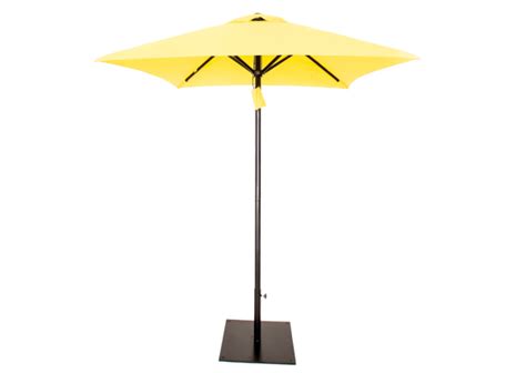 2m Square Aluminum Market Umbrella Outdoor Shade Umbrellas