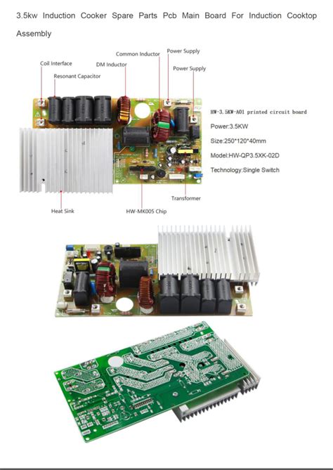 Induction Cooker Pcb Main Board Project Pcb Designpcb Solutionpcb
