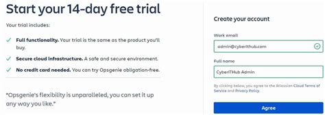 How To Create An Account In Opsgenie Alerting Tool Cyberithub