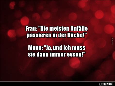 Frau Die Meisten Unfälle Passieren In Der Küche Mann Debestede