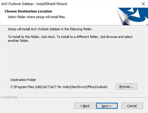 How To Download The Act Sidebar For Outlook When Working With The Online Email Integration