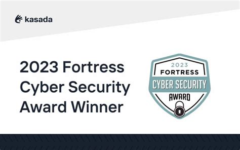 Kasada Wins 2023 Fortress Cyber Security Award