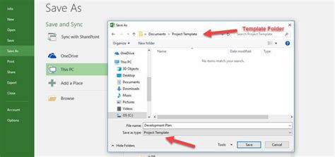 Creating A Project Template In Microsoft Project 2019