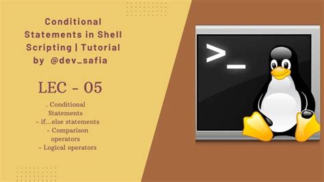 Boyd Tweed On Linkedin Conditional Statements In Shell Scripting