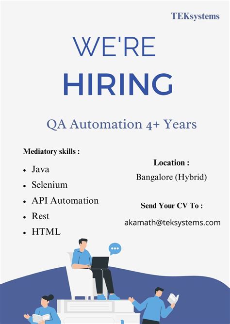 Adya Kamath On Linkedin Hiring Qa Automation Java Tester Qatester