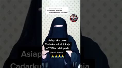 Viral Cadar Bugil Sumpah Buka Cadar Sexy Hot Asiancute Shorts Short Youtube