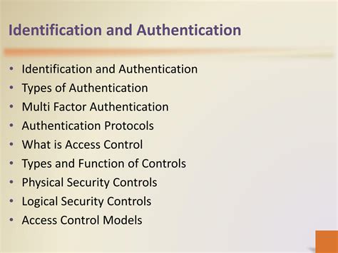 SOLUTION Lec Access Control Types And Functions Studypool