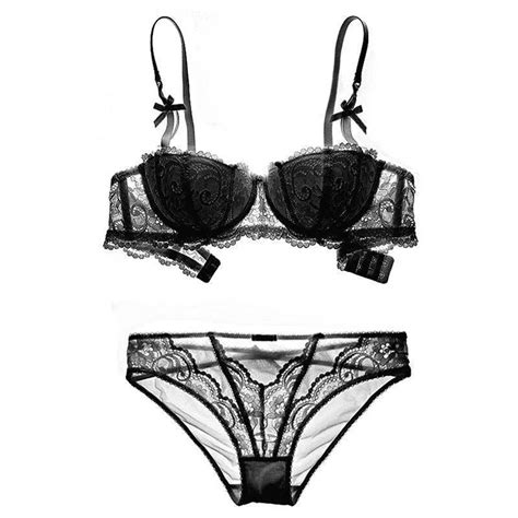 Somuwie Clearance Ladies Lace Bowknot Solid Color Lace Steel Ring Gathered Breast Pad Bra Set