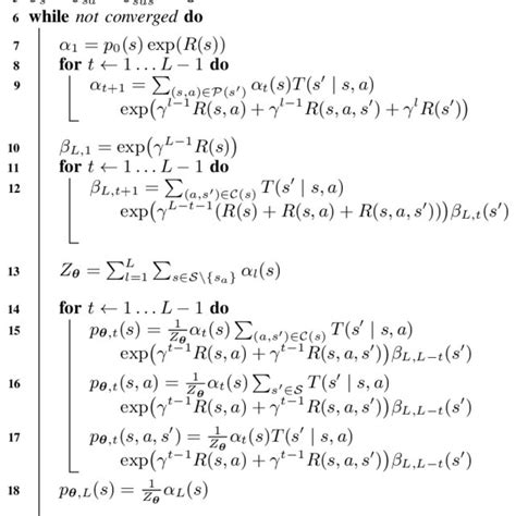 Exactmaxentirl Exact Maximum Entropy Inverse Reinforcement Learning Download Scientific Diagram