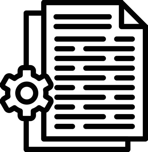 Documentation Vector Icon Style 22236925 Vector Art At Vecteezy