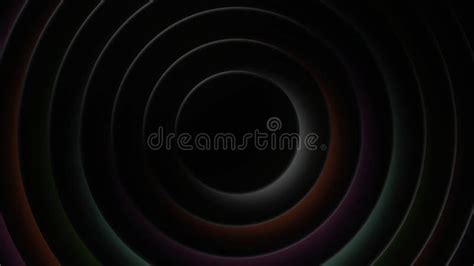 Abstract Pulsating Rings Motion Graphic Background Motion Stock Image Image Of Bright