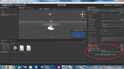 Setting The Camera To A Game Object Unity Engine Unity Discussions