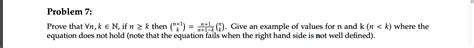 Solved Prove That N KN If Nk Then N K N Kn Nk Chegg Com