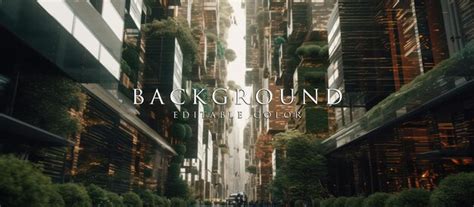 Manipulating Buildings For Cities 3d Visual Effects Premium Ai Generated Psd