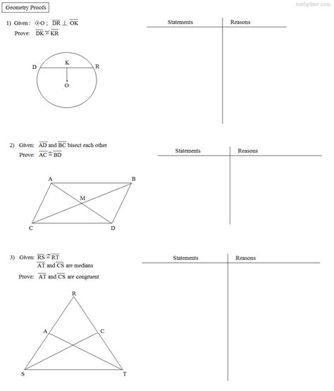 Triangle Proofs Worksheet Writing Practice Worksheet