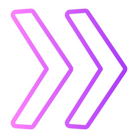 Next Generic Gradient Outline Icon