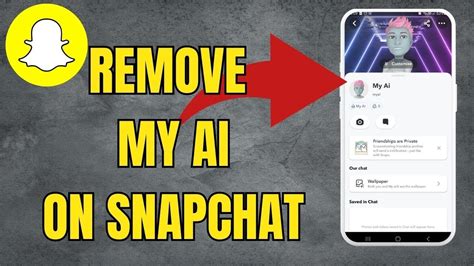 How To REMOVE My AI On Snapchat Without Snapchat YouTube