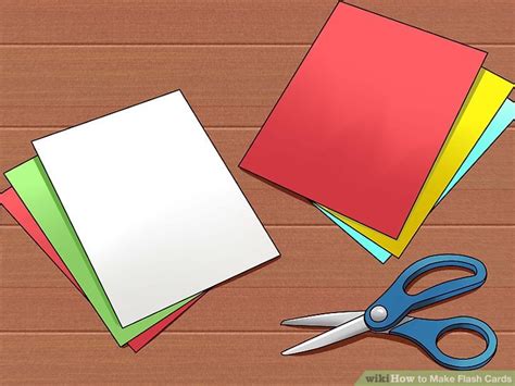 Ways To Make Flash Cards WikiHow