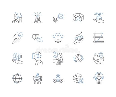 Enhancement Line Icons Collection Improvement Boost Augment Upgrade Progress Refinement
