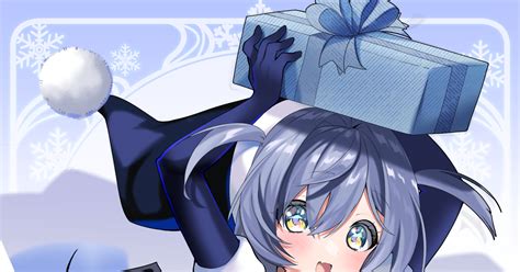 ぶいすぽっ くろむサンタさん ω＜うにょんのイラスト Pixiv