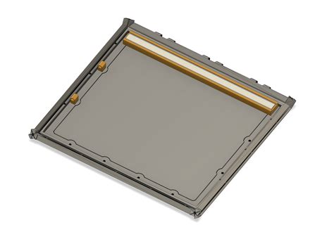 Led Light Bar Mount For Enxlosure 2 Part Top Panel By Breit Ideas