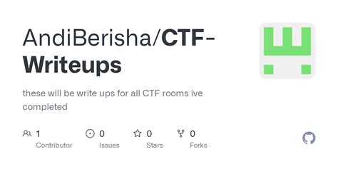 Github Andiberishactf Writeups These Will Be Write Ups For All Ctf