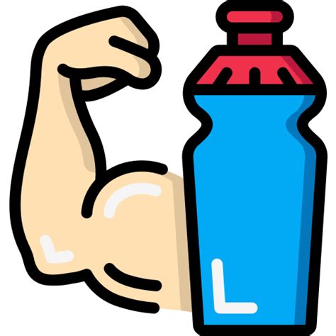 Protein Shake Basic Miscellany Lineal Color Icon
