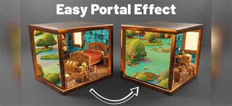 Using The Blender 42 Portal Shader Node Blendernation