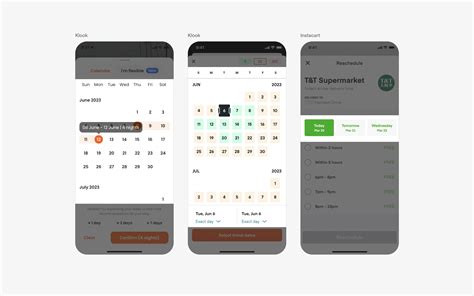 Date Picker Ui Design Best Practices Design Variants And Examples Mobbin