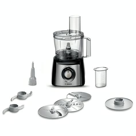 Bosch Multitalent 3 Food Processor 2 Liter 800 Watt Stainless Steel Mcm3421m