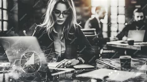 Analysts At Work In The Office With Laptops Concept Office Environment Data Analysis Business