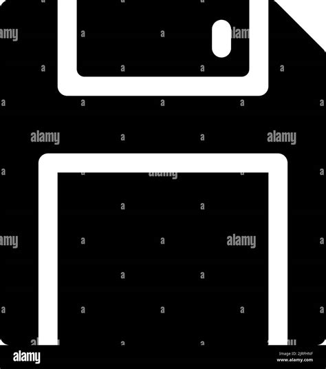 Save Black Glyph Ui Icon Stock Vector Image And Art Alamy