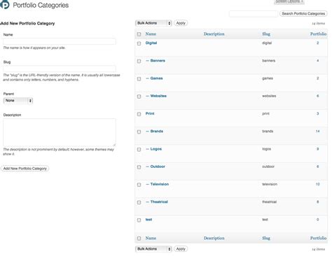 Edit Tags Page For Hierarchical Taxonomy Doesnt Show Taxonomies At All