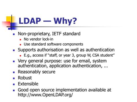 Ppt Network Directories And Their Structure Lightweight Directory