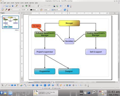 Drawing Organization Charts Easily With OpenOffice Draw Sina Salek Official Site