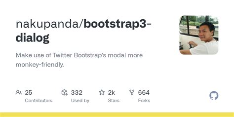 Github Nakupanda Bootstrap Dialog Make Use Of Twitter Bootstrap S Modal More Monkey Friendly