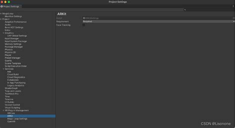 Unity Arkit开发配置升级urp Csdn博客