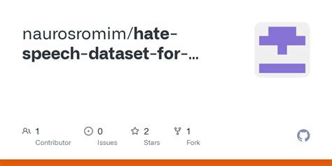 GitHub Naurosromim Hate Speech Dataset For Bengali Social Media